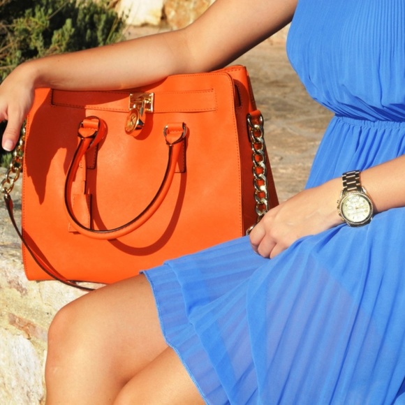 MICHAEL Michael Kors | Bags | Nwt Michael Kors Mk Hamilton Large ...